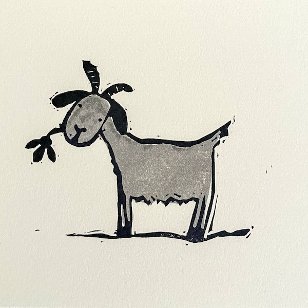 Goat Art - Etsy