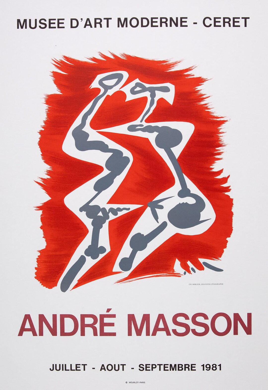 Andre MASSON: Surrealist Characters - Color Lithograph - Etsy