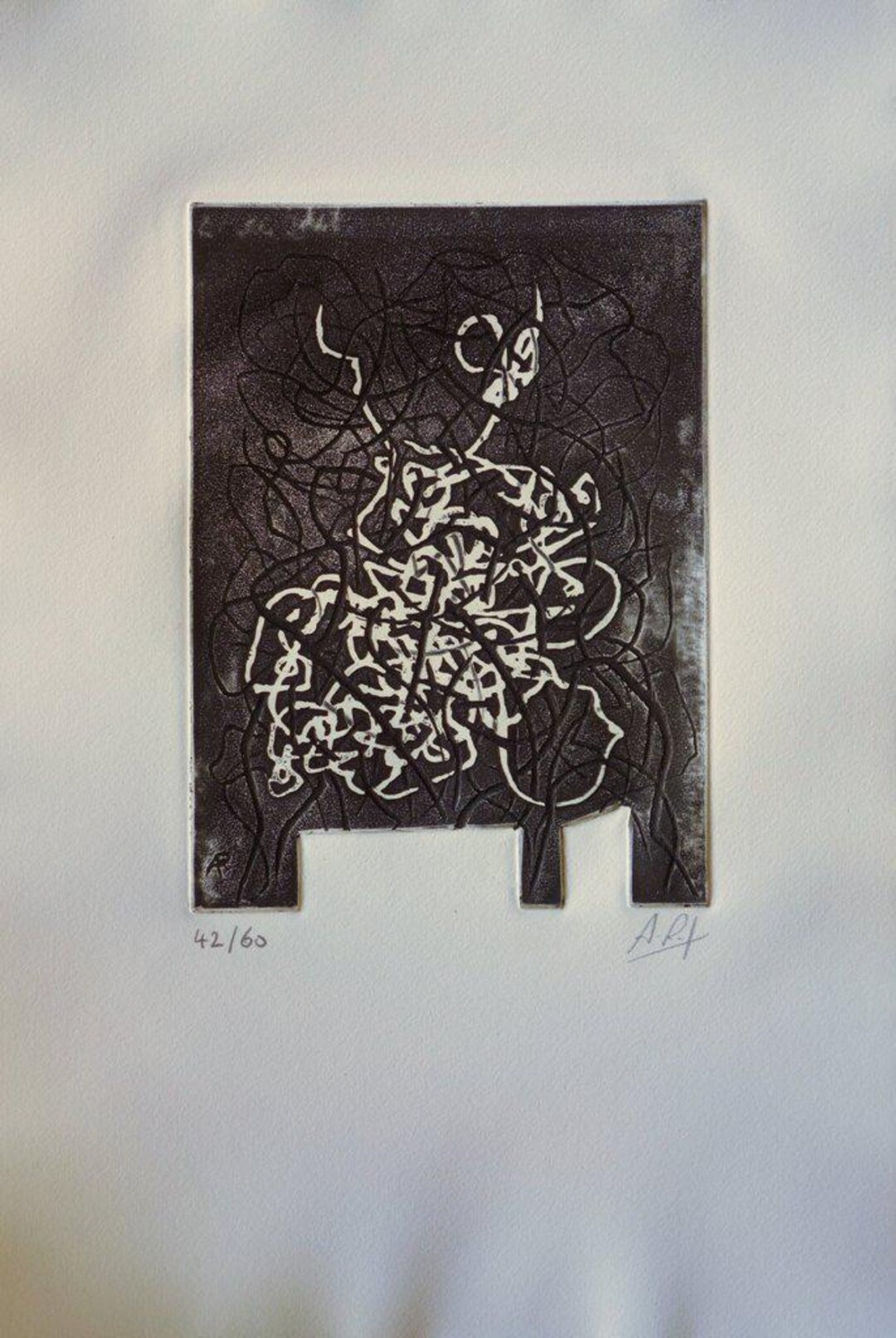 Alain RUFAS: Sculpted Line - Original Signed Engraving - Etsy