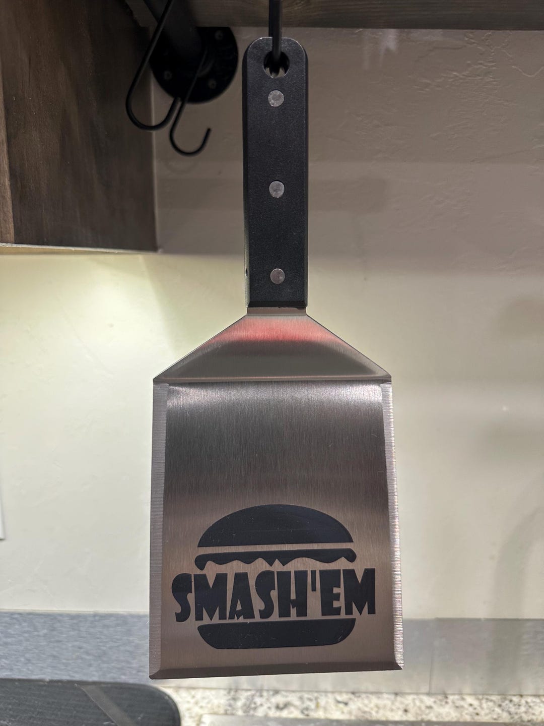 Smash Burger Oversized Grill Spatula. Laser Engraved. Free Shipping - Etsy