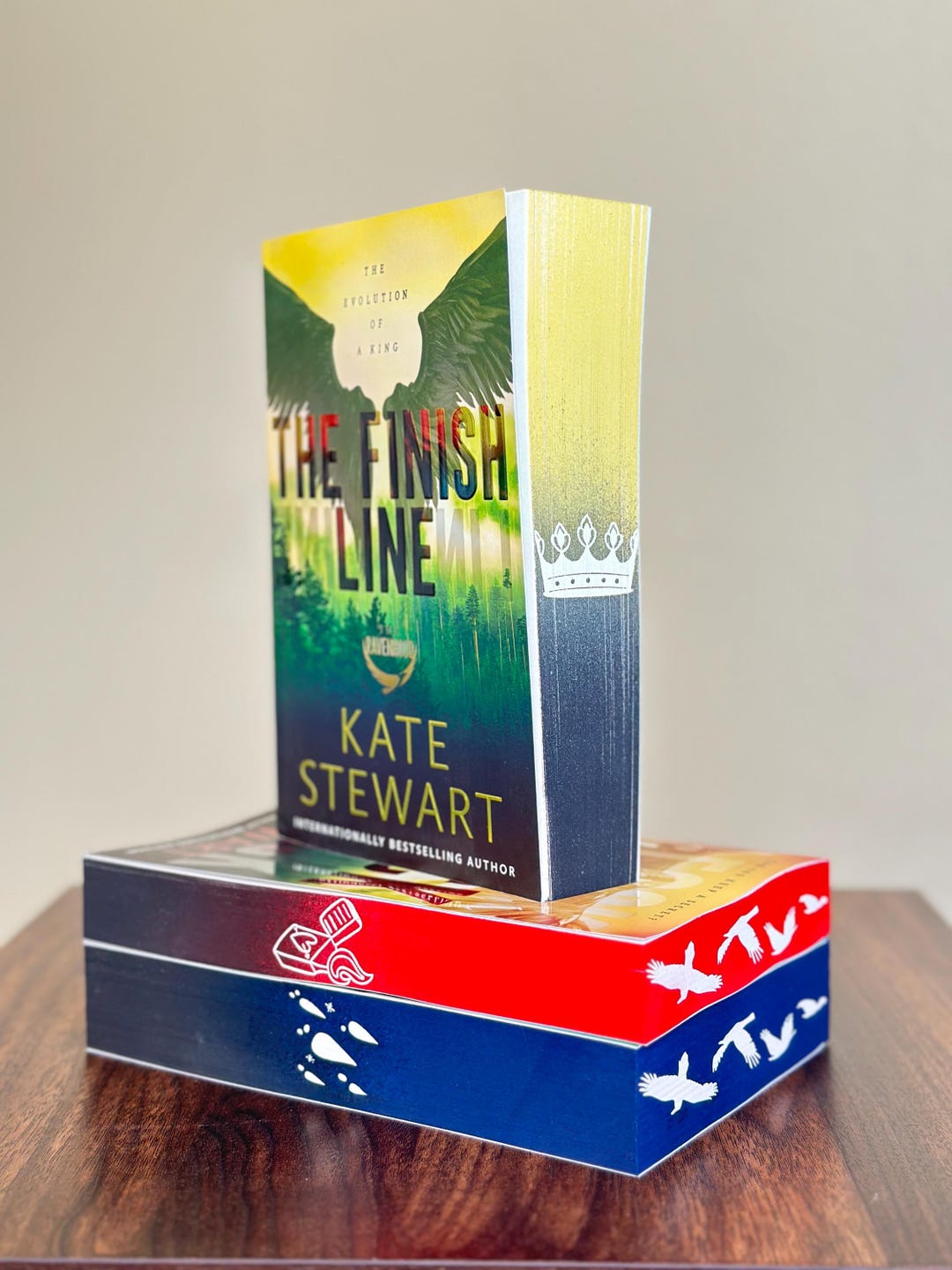 The Finish Line Sprayed Edges the Ravenhood Series Book 3 - Etsy