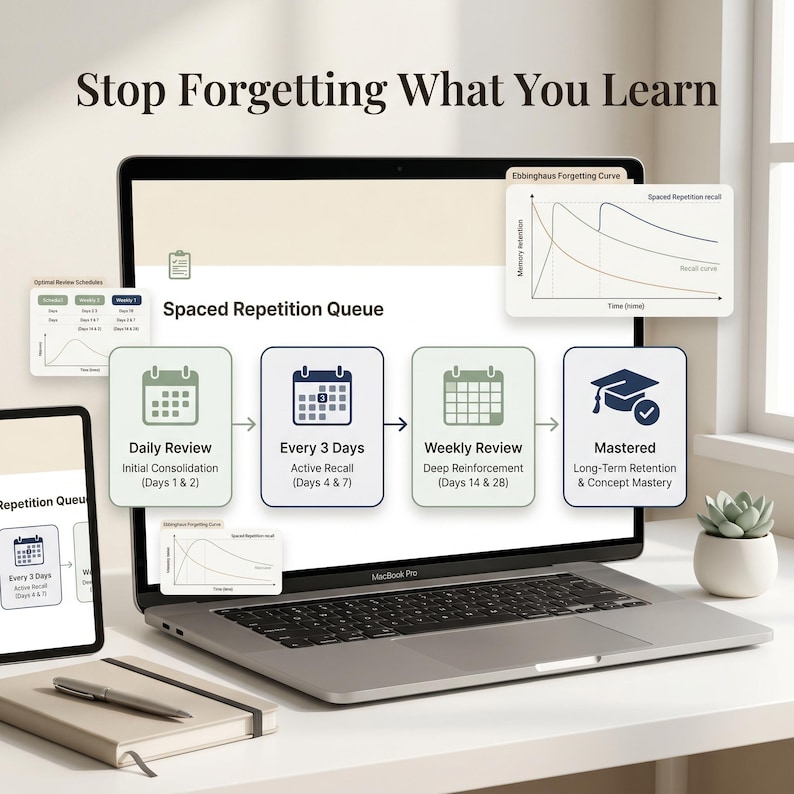 NCLEX Error Log Notion Template | Qbank Score Tracker & Spaced ...