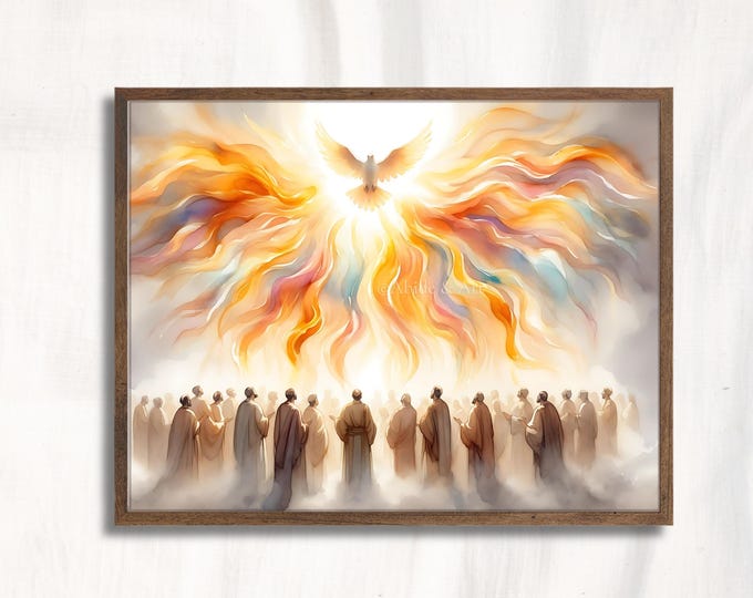 Pentecost Sunday Holy Spirit Descends on Our Lady and Apostles Catholic ...