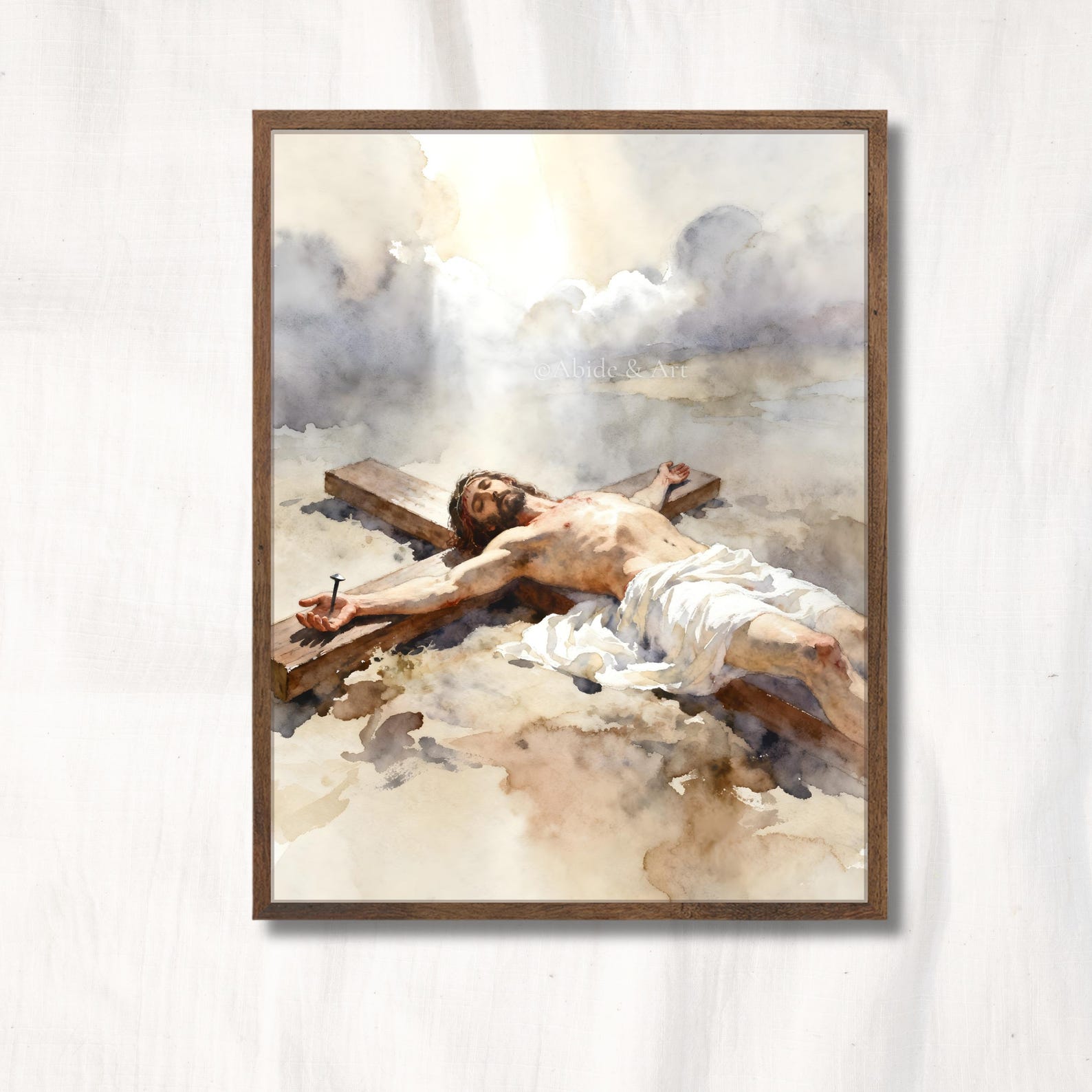 11th Station | Jesus is Nailed to the Cross, Jesus Nailed to Cross, Way ...