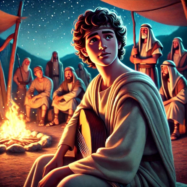 David and the Giant: the Boy Who Defeated Goliath - an Inspirational ...