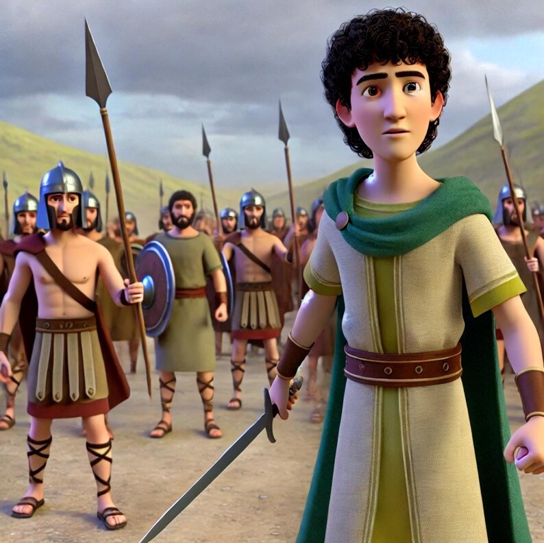 David and the Giant: the Boy Who Defeated Goliath - an Inspirational ...