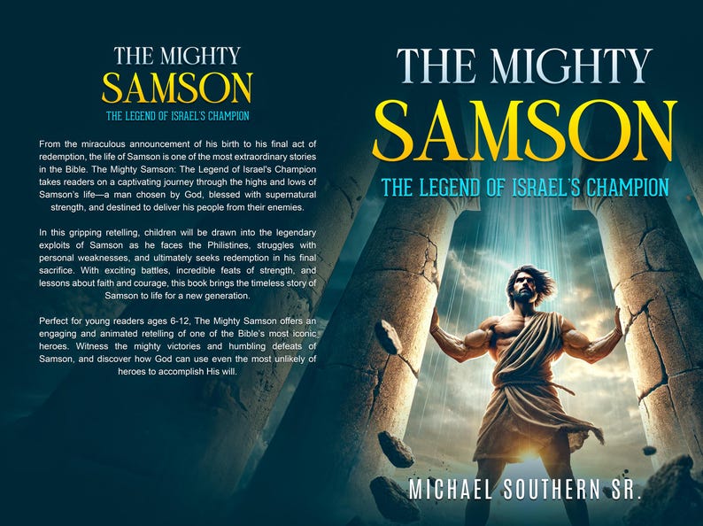 The Mighty Samson: the Legend of Israels Champion - Etsy