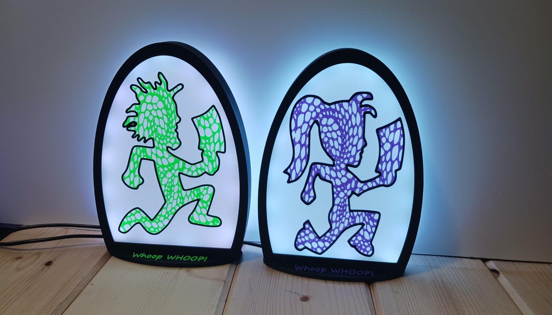 Hatchetman and Hatchetgirl LED RGB Light USB - Etsy