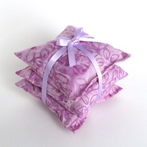 Lavender Sachets Berry Pink Batik - Etsy