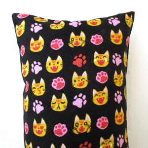 Catnip Kick Stick, 11" X 4 3/4" Cat Emojis Pillow - Etsy