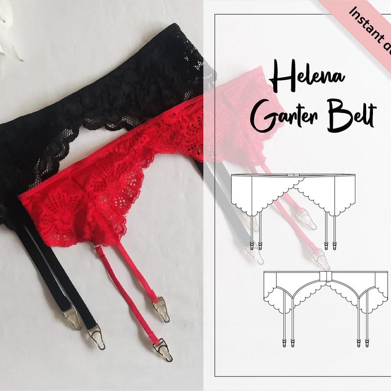 Garter Belt Pattern - Etsy