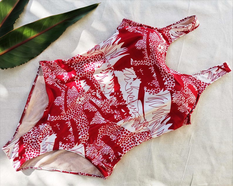 Samantha Swimsuit Sewing Pattern, PDF Instant Download Printable ...