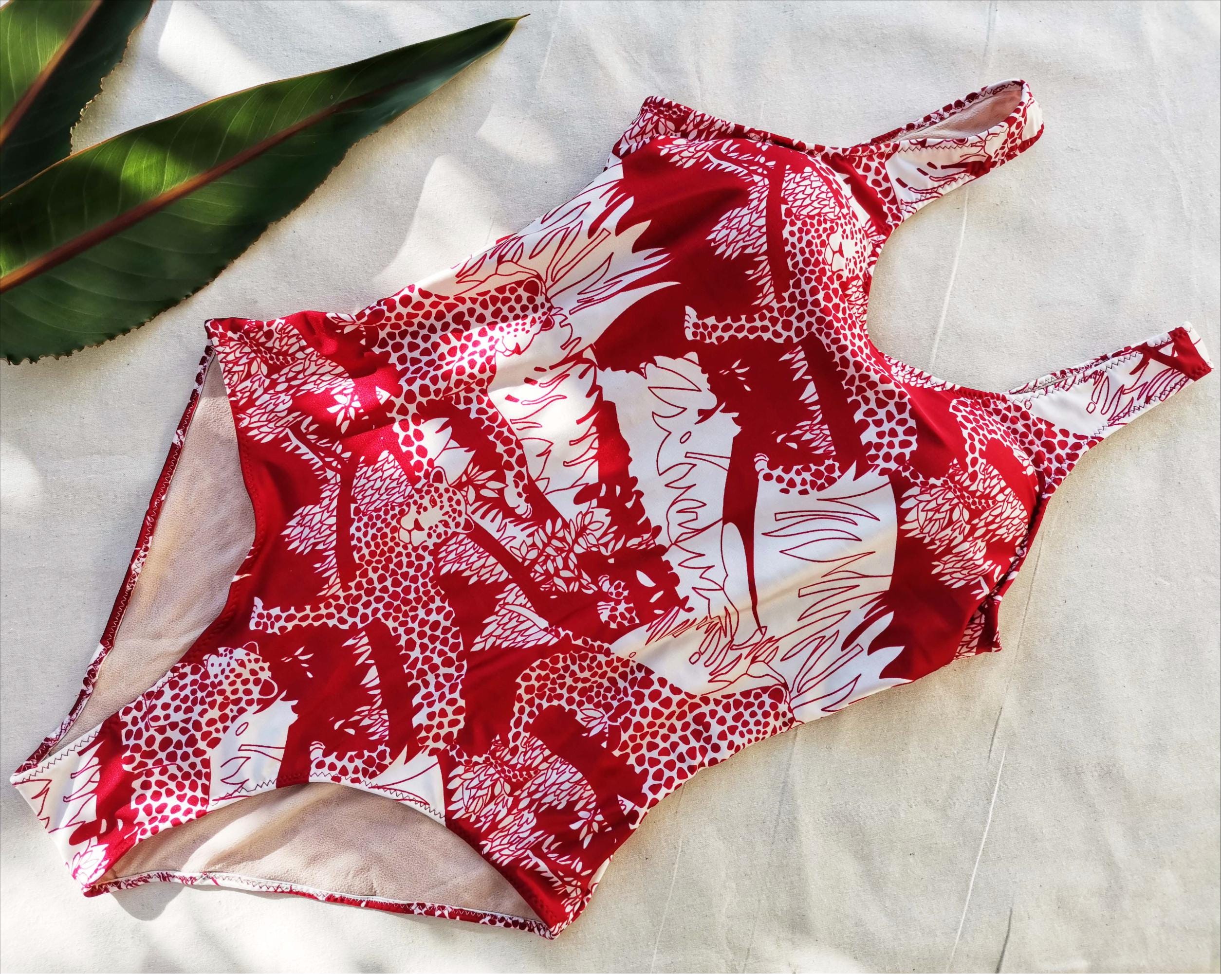Samantha Swimsuit Sewing Pattern, PDF Instant Download Printable ...