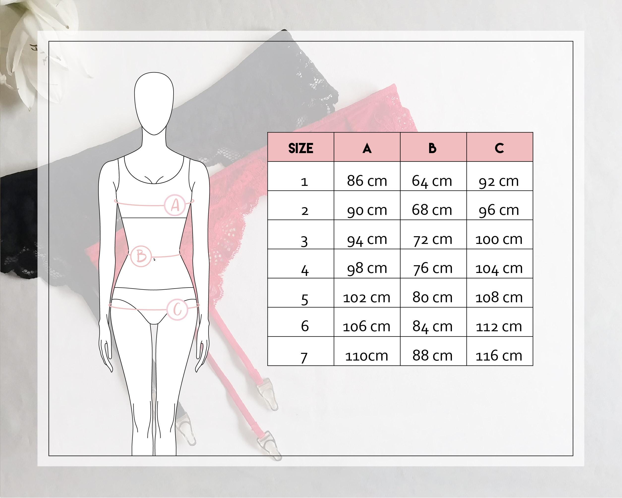 Helena Garter Belt PDF Sewing Pattern, Lace Garter Belt, Easy Lingerie ...