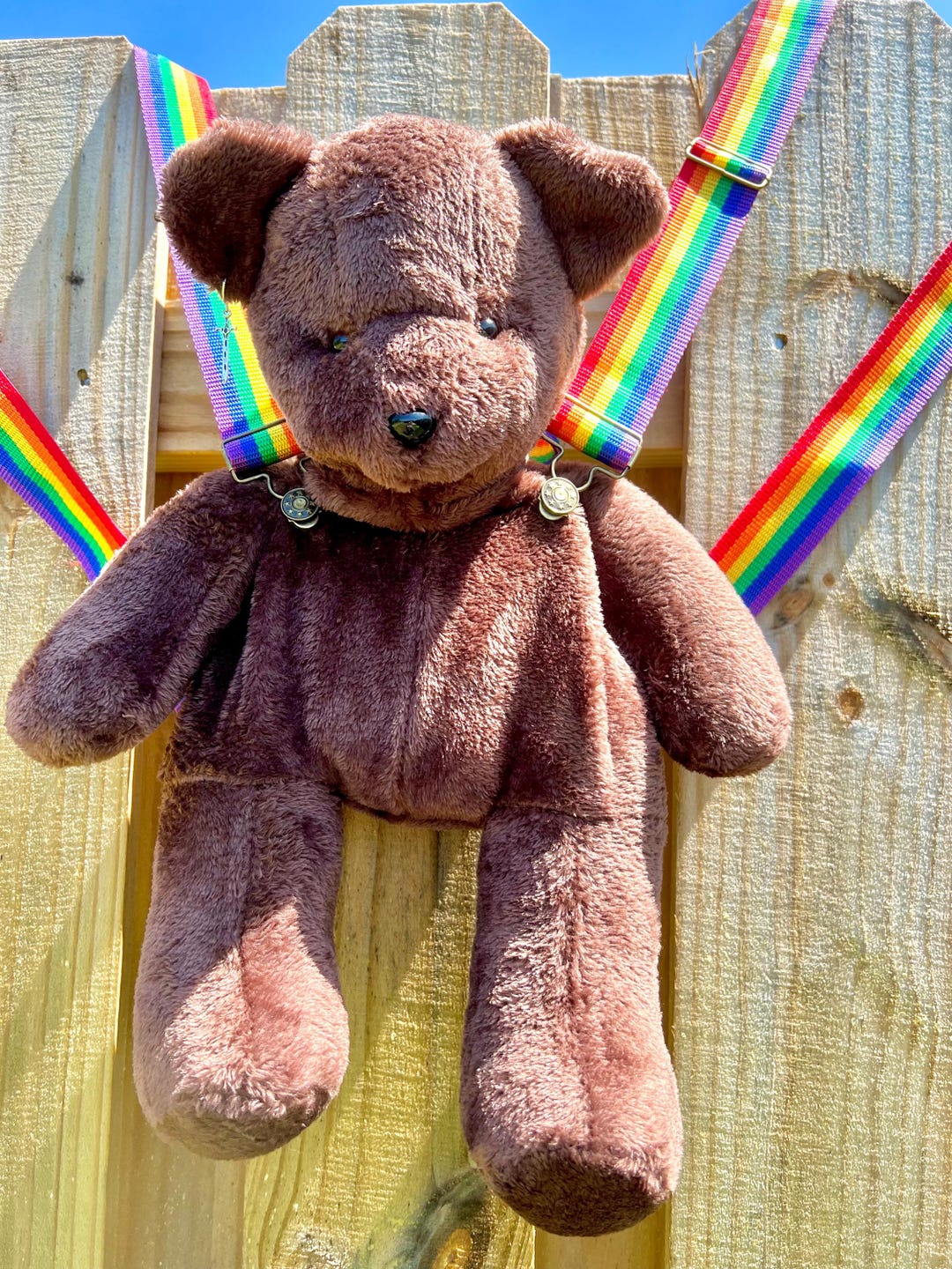 Guster the Brown Bear Backpack - Etsy