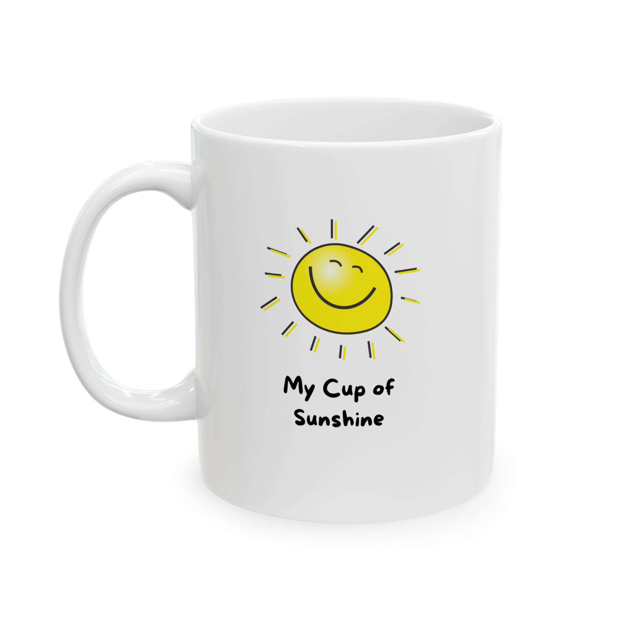 Bright Sun Inspirational Ceramic Mug, Perfect Gift for Sunshine Lovers ...