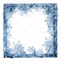 Star and Snowflake Frame Clip Art Set, PNG, SVG, VECTOR, Star Frame ...