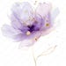 12 Abstract Purple Watercolor Floral Clipart Bundle, Soft Purple ...