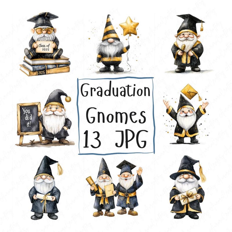 Graduation Gnomes - Etsy