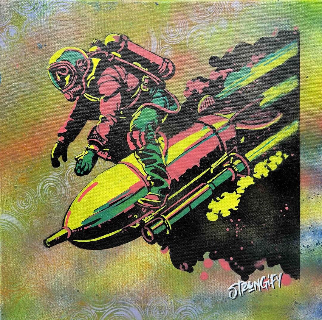 Space Torpedo Prints. Home Decor. Wall Art. Art Prints. Pop Art. Gifts ...