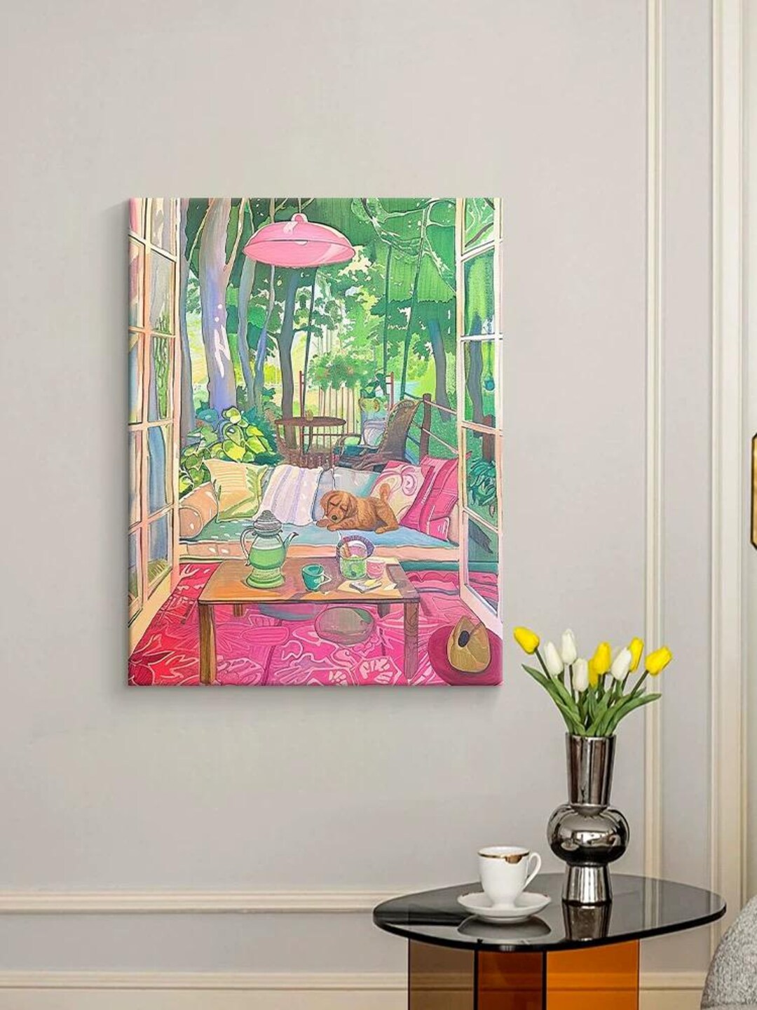 Matisse Cartoon Niche Art Painting for Living Room Dining Room Lounge ...