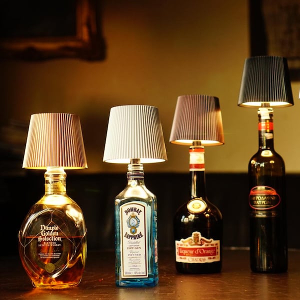 Bottle Lamp - Etsy
