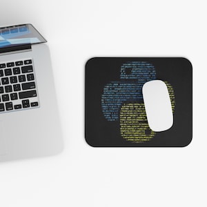 Python Programming Mouse Pad, Computer Programmer Desk Pad, Coding Gift for Software Developers ...