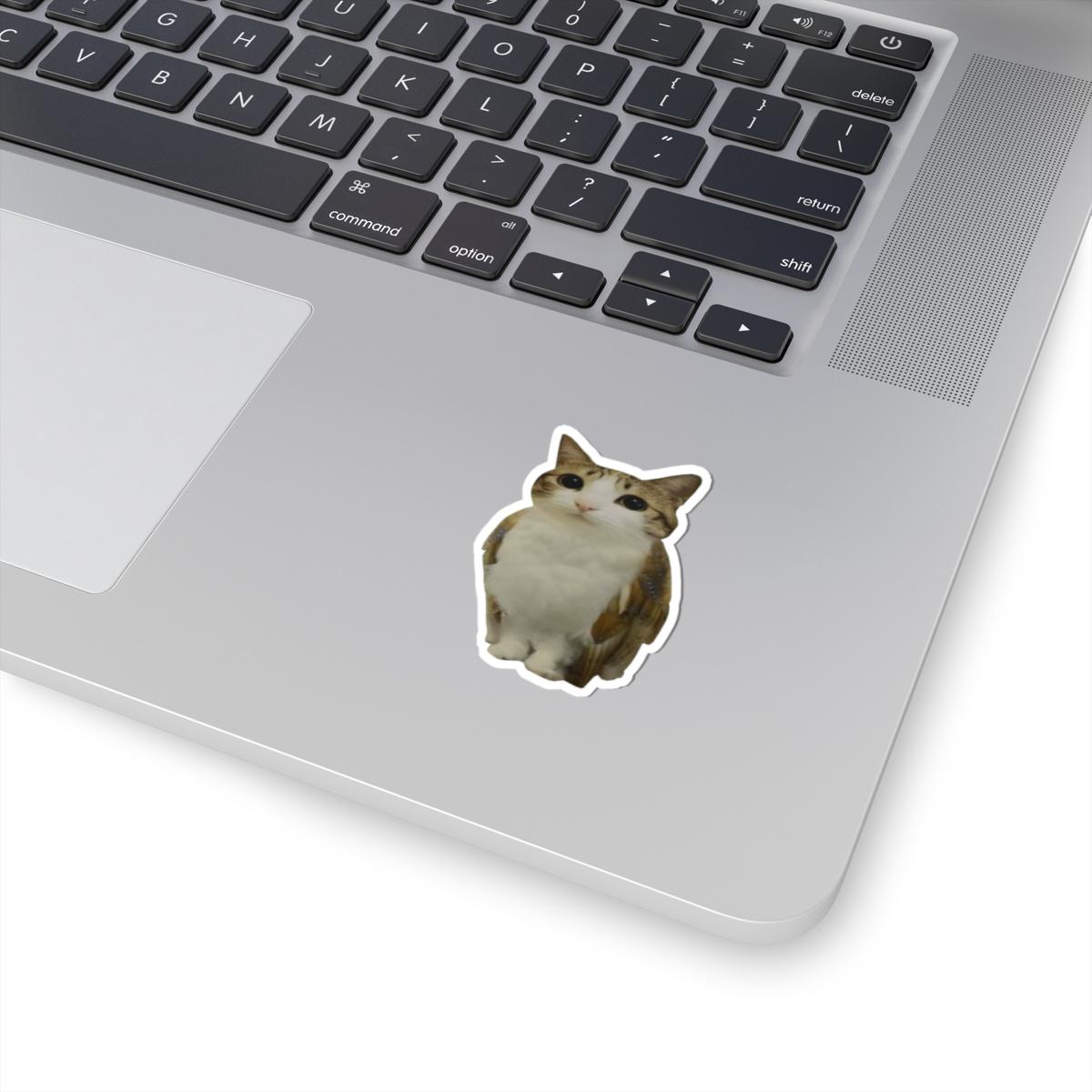 Cat Owl Meowl Mashup Vinyl Sticker | Laptop Decal - Etsy