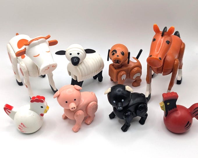 1980's Fisher Price Play Family Farm and Silo-set B - Etsy