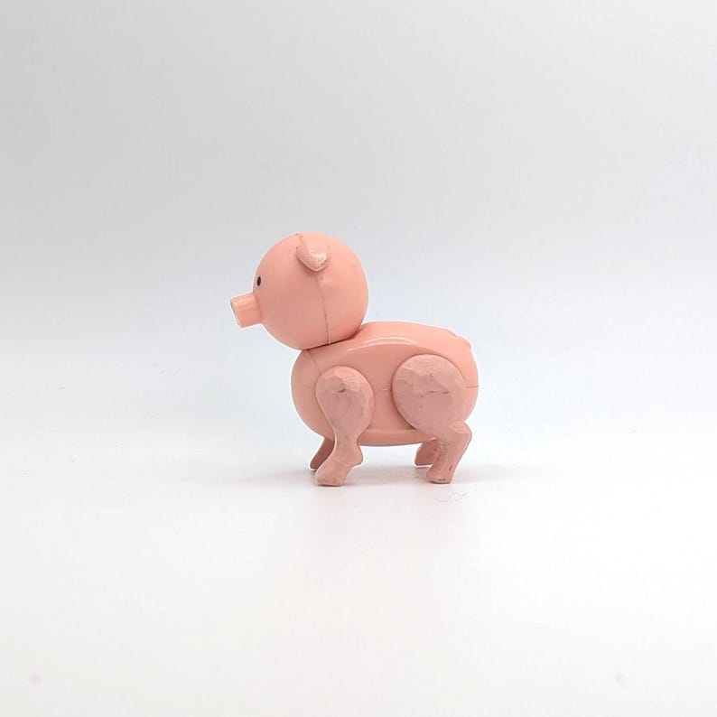 Vintage Pink Pig Fisher Price Little People - Farm Animal From #915 ...