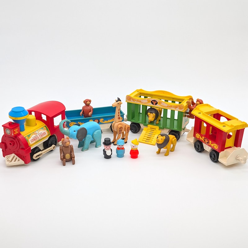 Vintage 991 Circus Train - Etsy