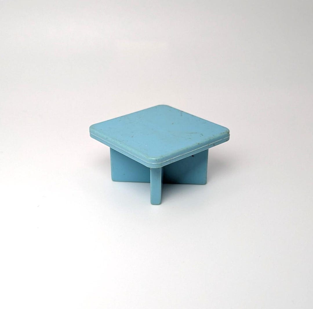 Vintage Playskool Holiday Inn Light Blue End Table From the Playskool ...