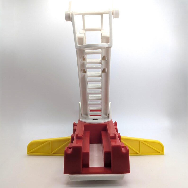 Vintage Fisher Price Little People Fire Engine Truck From Fire Station ...
