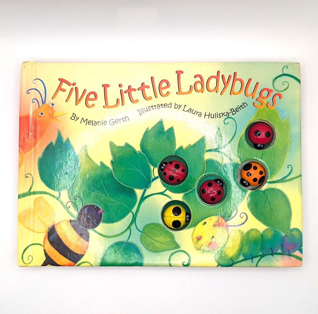 Vintage 2003 Five Little Ladybugs by Melanie Gerth & Piggy Toes Press ...