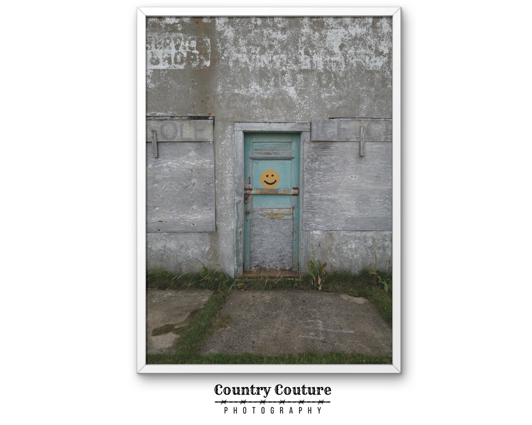Photography Print, Smiley Face Print, Country Print, Home Decor, Smiley ...
