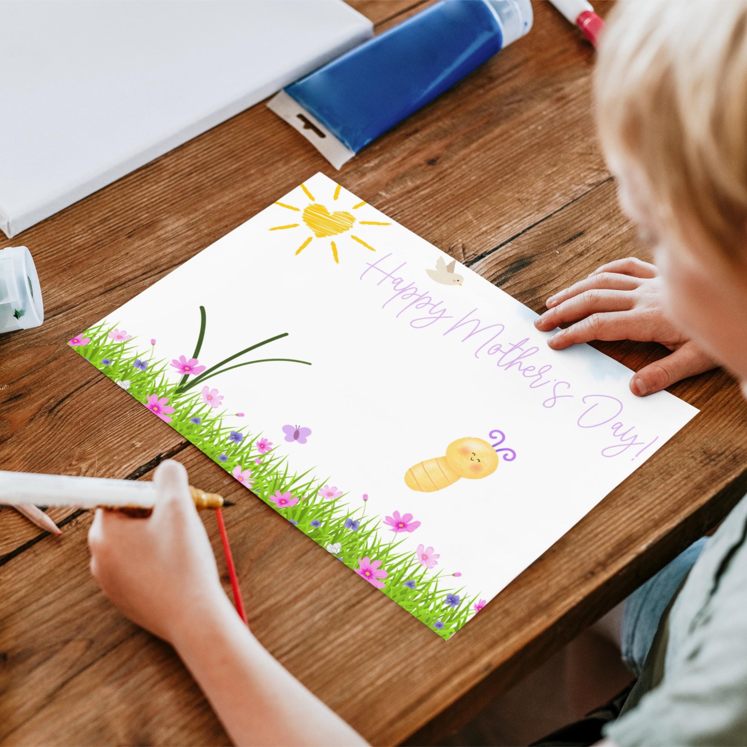 Handprint Art, Mothers Day Printable Craft for Kids, Handprint Crafts ...