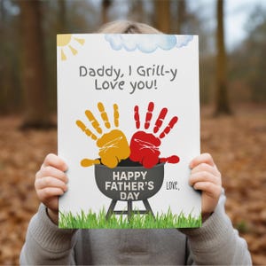 Fathers Day Crafts, Preschool Fathers Day Craft, Fathers Day Handprint ...