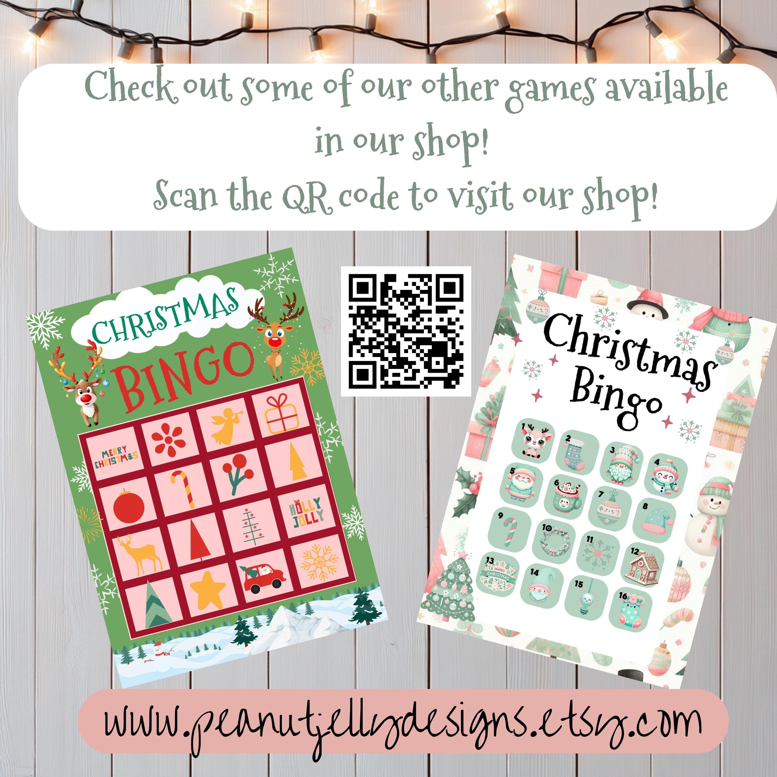 Christmas Printable Game, Printable Christmas Game, Christmas Party ...