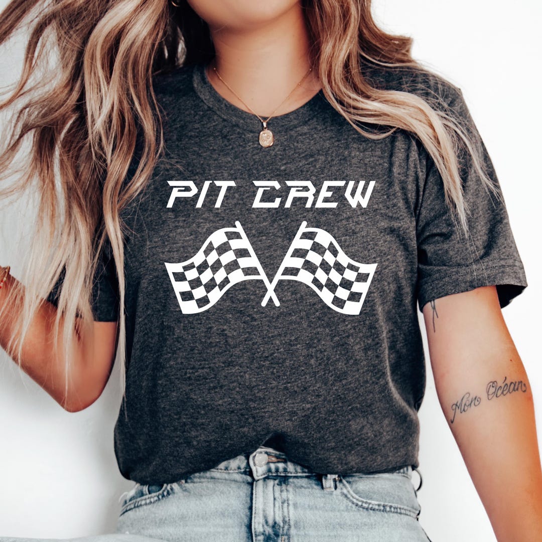 Pit Crew Shirt, Racing Shirt, Dirt Track Racing Shirt, Motorsport ...