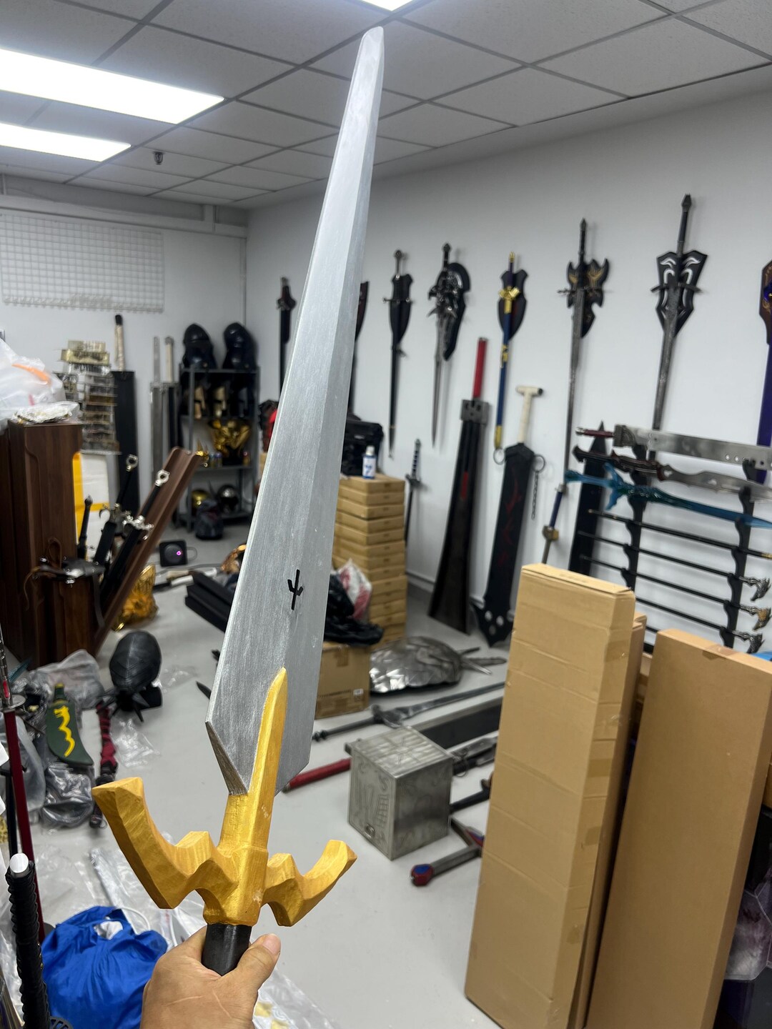 Wooden Claymore Clare Sword Cosplay Weapon Prop - Etsy