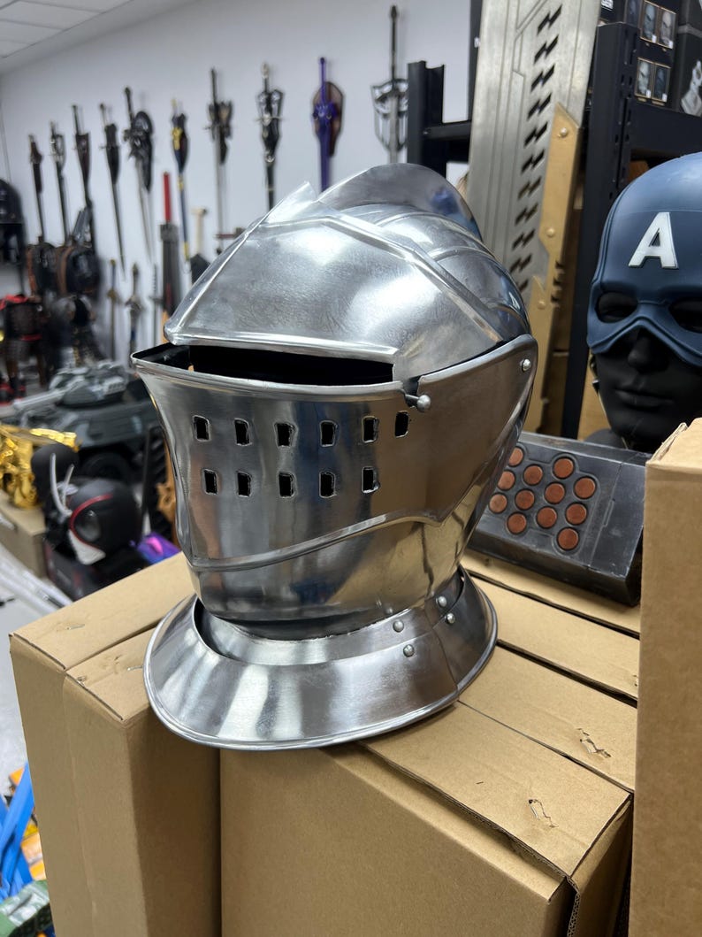 Dark Souls Elden Ring Bloodborne Elite Knight Helmet Cosplay Metal ...