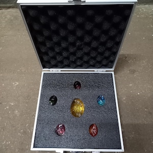 Infinity Nano Gauntlet Time Eye Stone Gem Box Cosplay Iron Man Dr ...