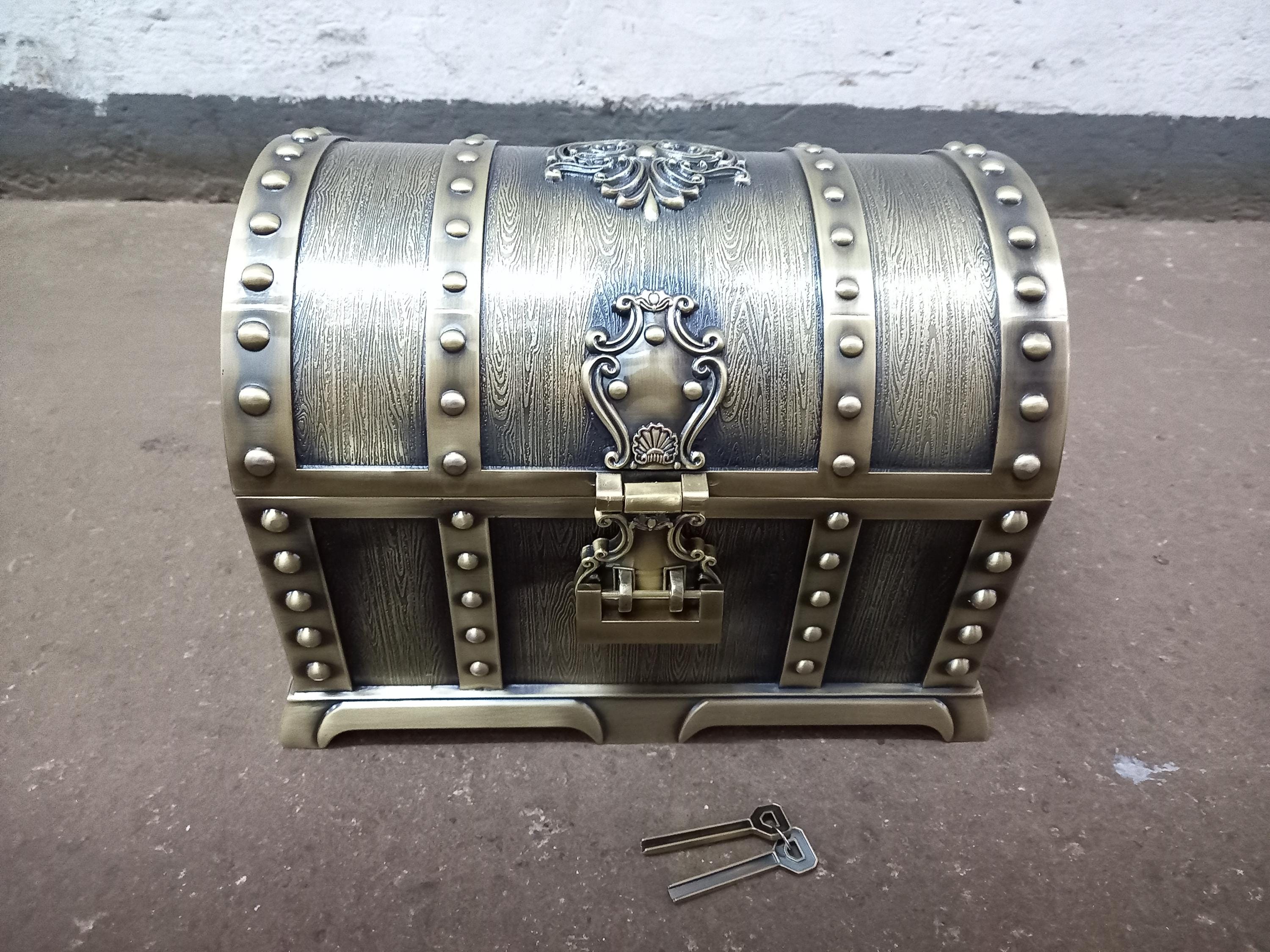 XXL Full Metal RPG Treasure Chest Box Cosplay Prop - Etsy