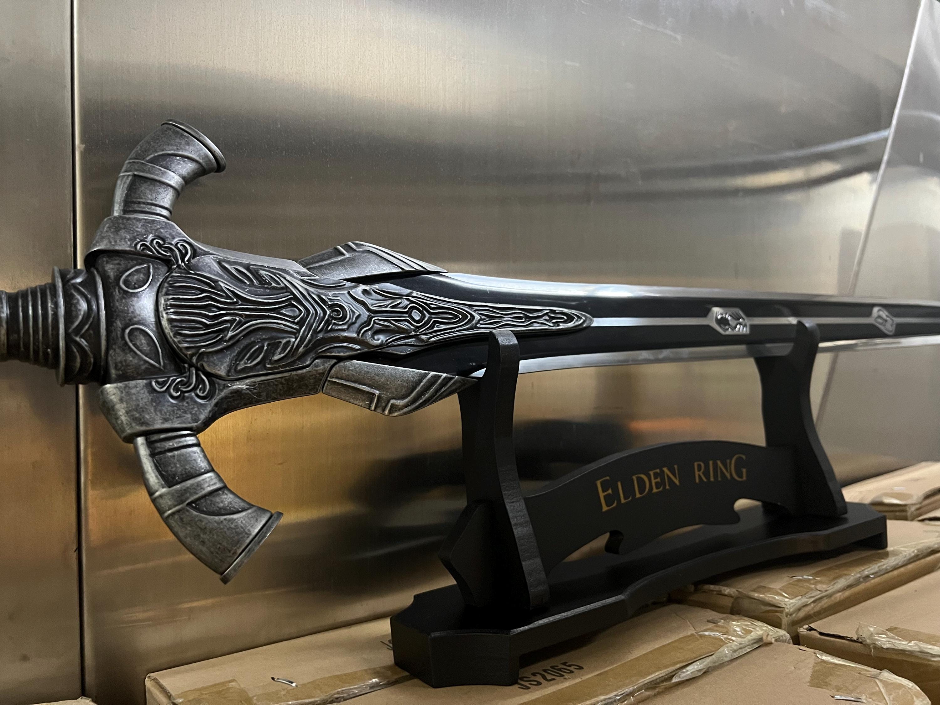 Elden Ring Dark Souls Bloodborne PVC Steel Moonlight Sword Dark Moon ...