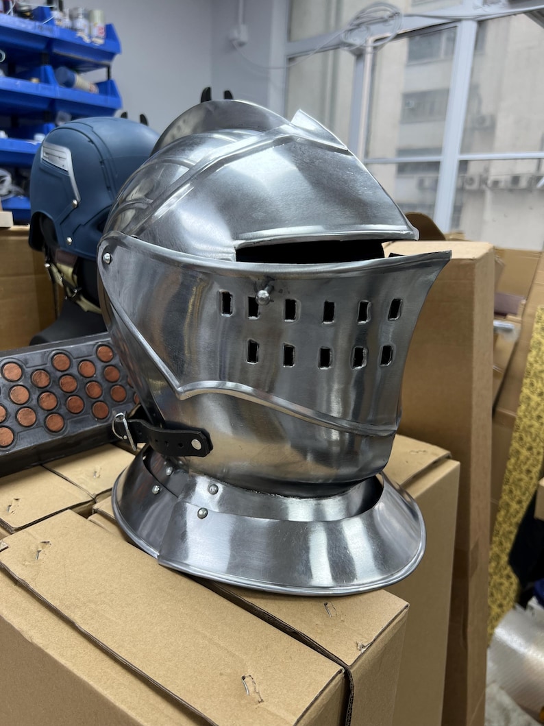 Dark Souls Elden Ring Bloodborne Elite Knight Helmet Cosplay Metal ...