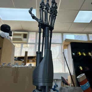 3d Print LED Terminator Arm Forearm Hand Head Chip T800 Bust Cosplay ...