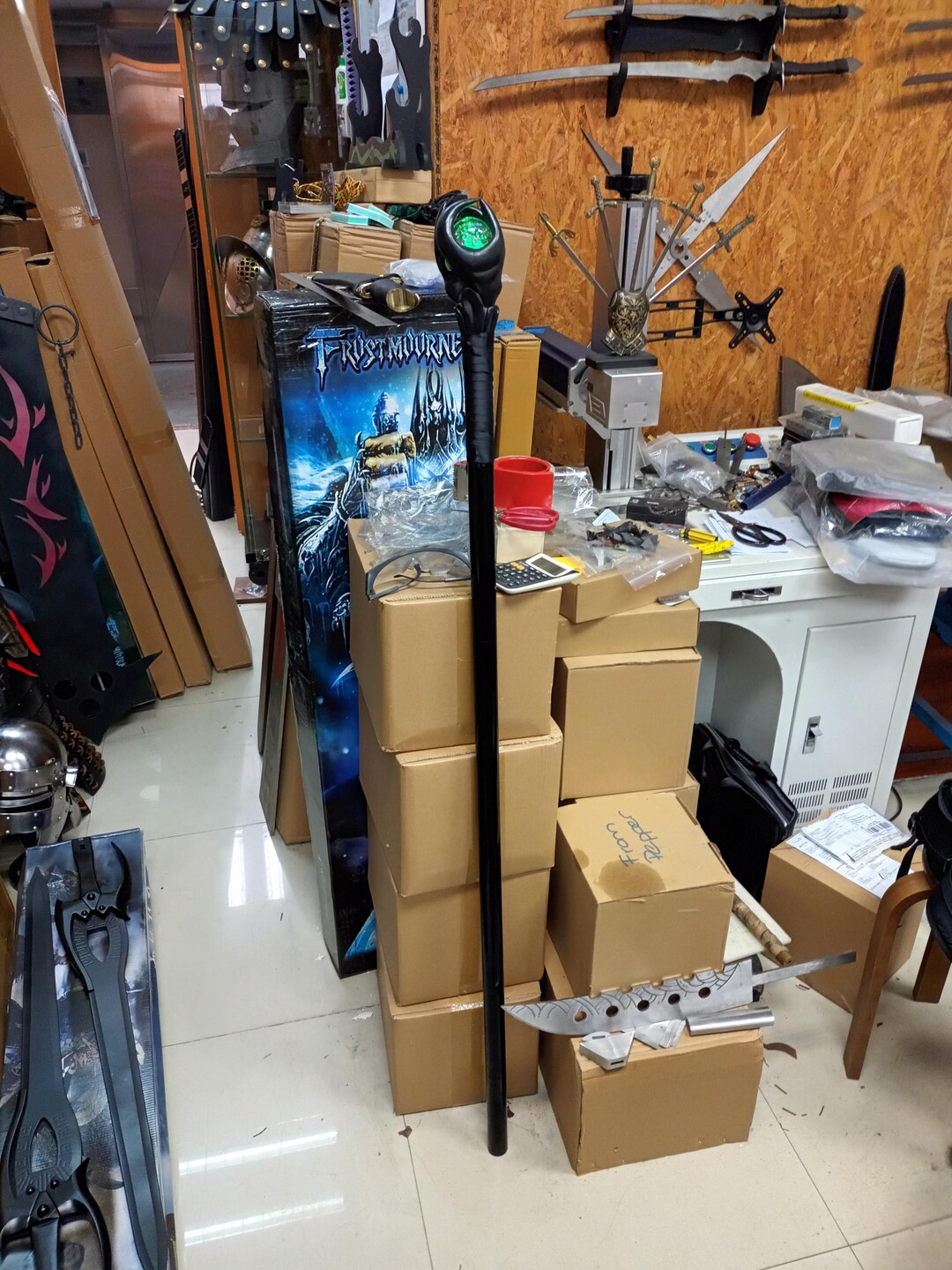 LED Magic Staff Stick Wand Cosplay Witcher Weapon - Etsy