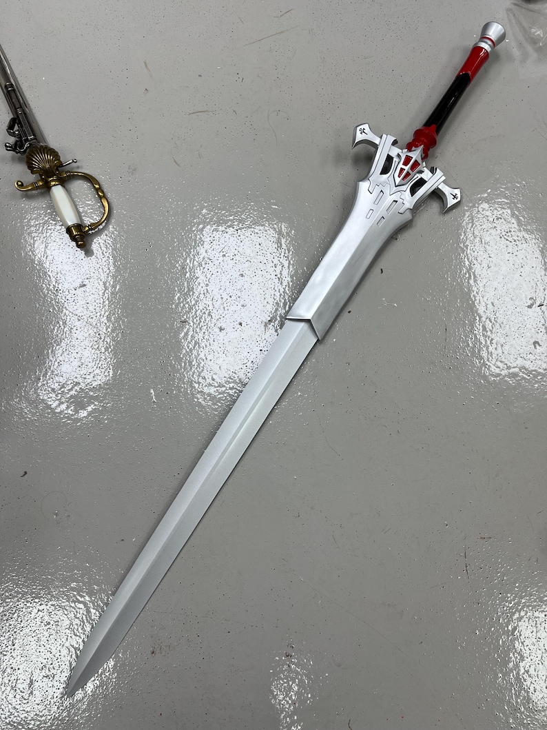 Final Fantasy VII XVI FF7 FF16 Steel PU Sword Katana Blade Cosplay ...