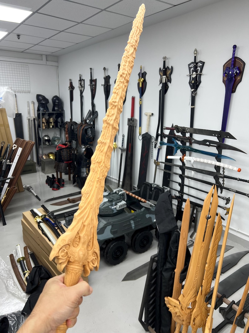 Wooden Sword Infinity Blade Cosplay Wood Weapon - Etsy