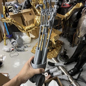 T2 Terminator T800 Skeleton Forearm Hand Palm Cosplay - Etsy